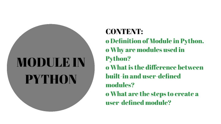 python module by tashi wangdi on Prezi