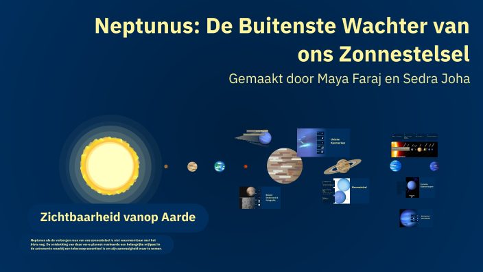 Neptunus: De Buitenste Wachter van ons Zonnestelsel by Maya Alhasan on ...