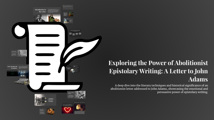 Exploring the Power of Abolitionist Epistolary Writing: A Letter to ...
