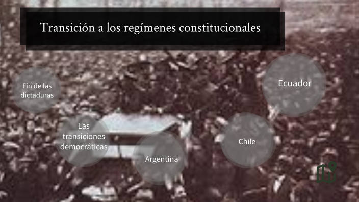 TRANSICIÓN A LOS REGÍMENES CONSTITUCIONALES by Ame Crespo on Prezi