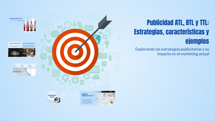 Publicidad ATL, BTL y TTL: Estrategias, características y ejemplos by Karina Gonzalez on Prezi