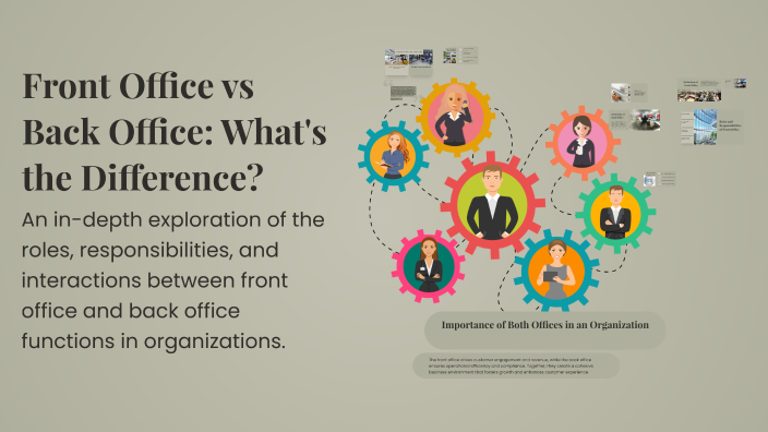 Front Office vs Back Office: What's the Difference? by Катя Яцканич on ...