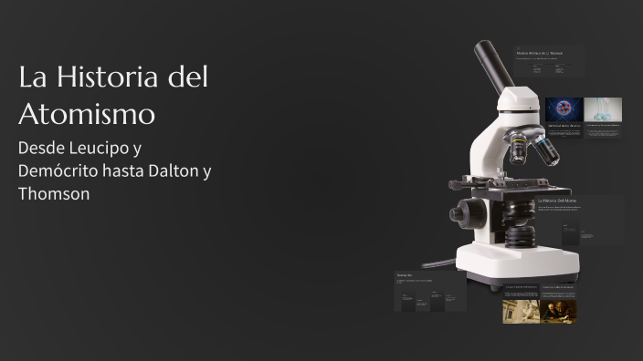 La Historia del Atomismo by ALeX_:V on Prezi