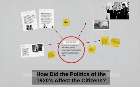 How Did Politics of 1920's Affect the Citizens by Manet Goins on Prezi