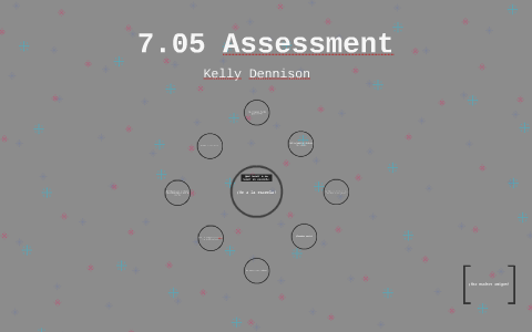 7.05 Assessment by kelly dennison on Prezi