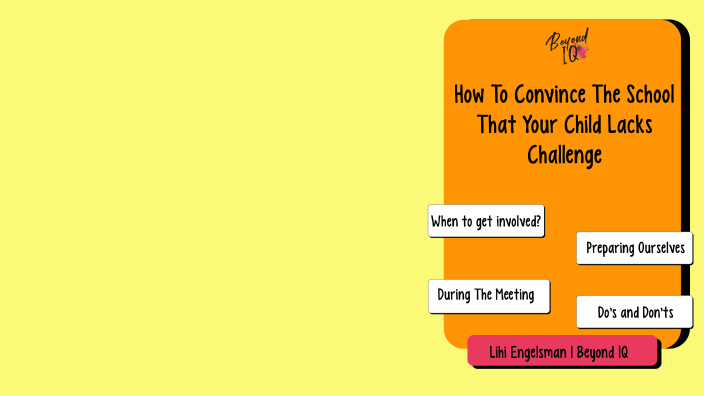 Version 2 How to convince the school my child needs more challenge? by ...