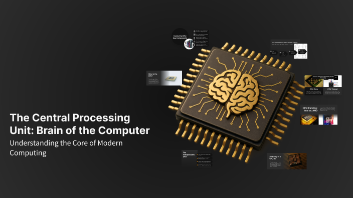The Central Processing Unit: Brain of the Computer by Graphics Vibes on ...