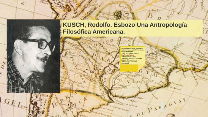 Esbozo de una antropologia americana- Rodolfo Kusch by bruno leandro on ...