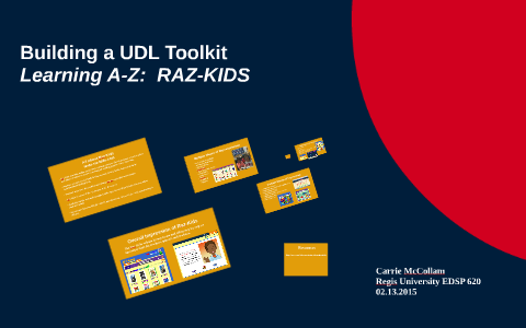 Building a UDL Toolkit by on Prezi