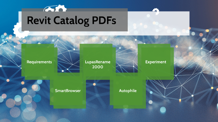 My process for creating a Revit Catalog by Josh Frazier on Prezi