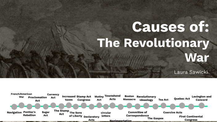 Causes of the Revolutionary War by Laura Sawicki on Prezi