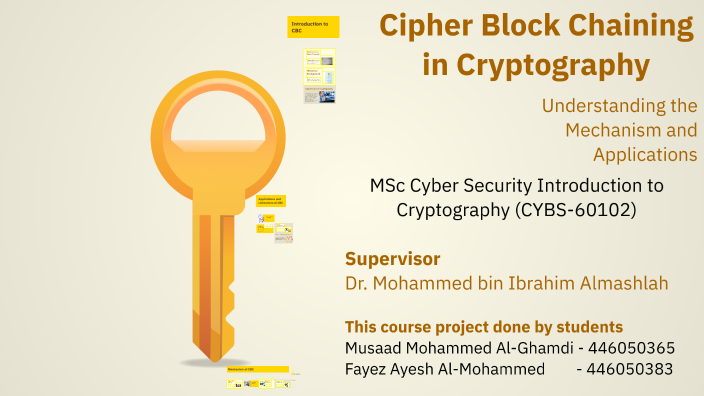 Cipher Block Chaining in Cryptography by Jo on Prezi