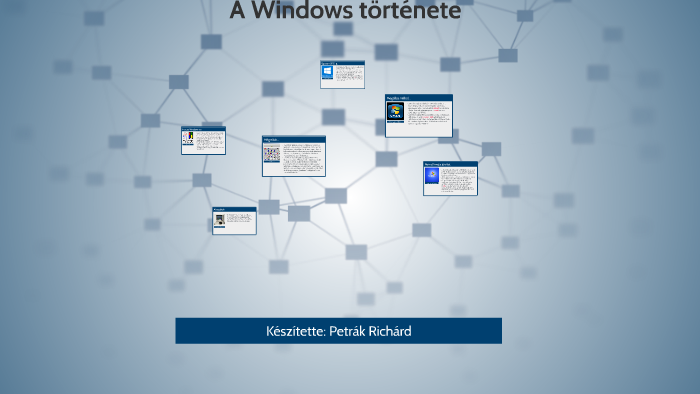 A Windows története by Petrák Richárd on Prezi