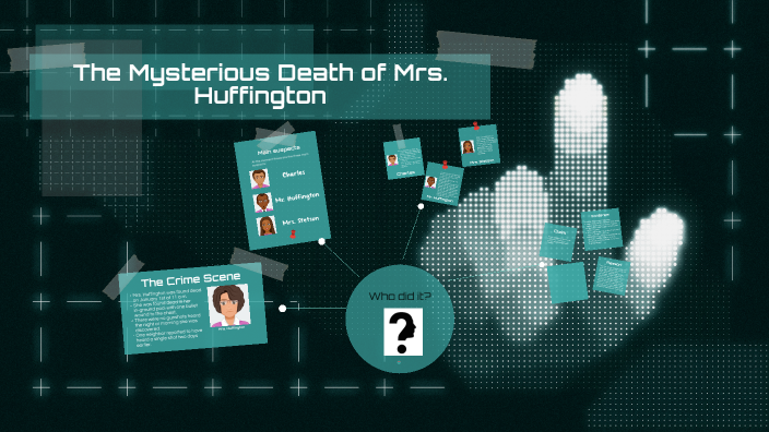 The Mysterious Death of Mrs. Huffington by Angel Ann Escudero on Prezi