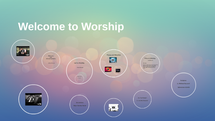 Welcome to Worship by Michael Buzzard on Prezi