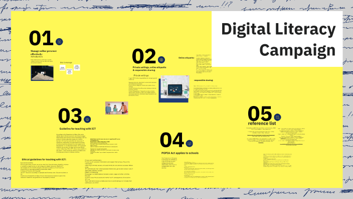 Digital Literacy Campaign by Sune Basson on Prezi