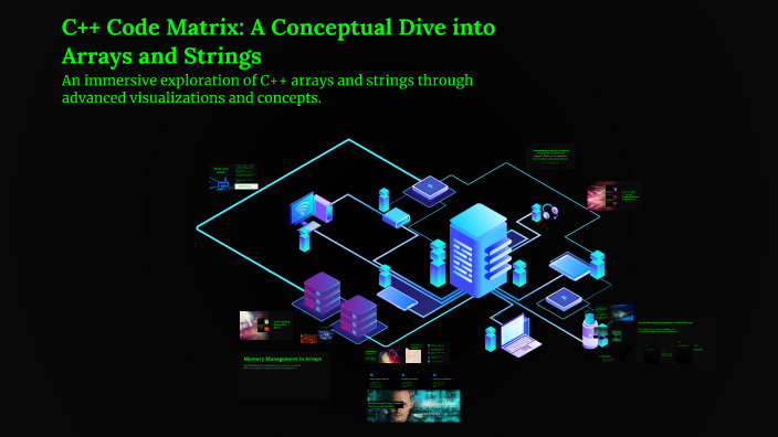 C++ Code Matrix: A Conceptual Dive into Arrays and Strings by Okie ...