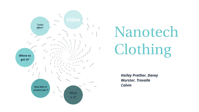 Nanotech clothing by Davey Wurster on Prezi