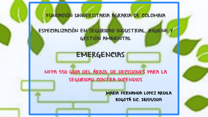 NFPA 550 GUIA DEL ÁRBOL DE DECISIONES PARA LA SEGURIDAD CONT by María ...