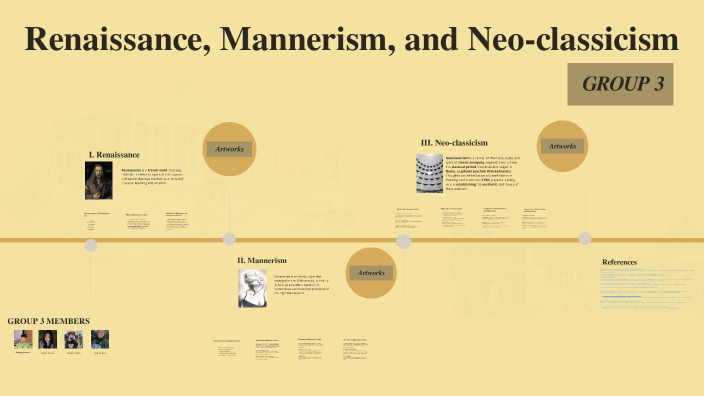 Renaissance, Mannerism, and Neo-classicism by Kenneth Sibongga on Prezi