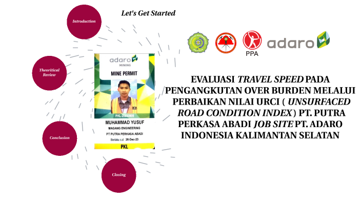 EVALUASI TRAVEL SPEED PADA PENGANGKUTAN OVER BURDEN MELALUI PERBAIKAN ...