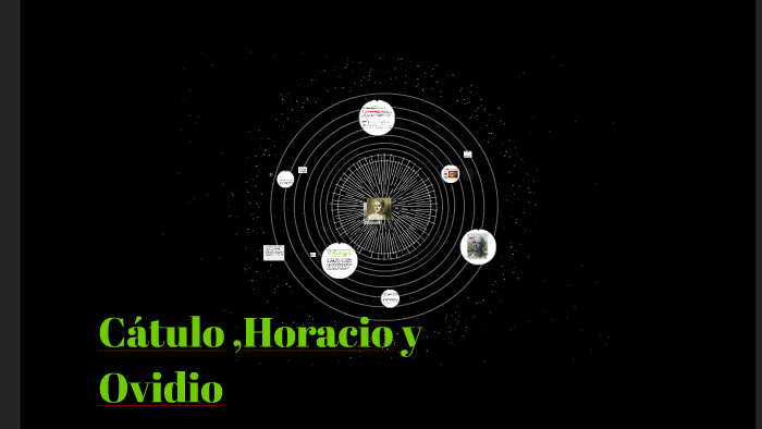 Horacio, ovidio y catulo by