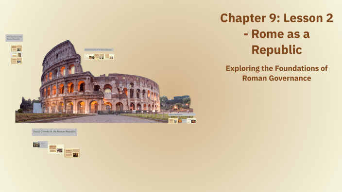 Chapter 9: Lesson 2 - Rome as a Republic by Ronika Bathla on Prezi