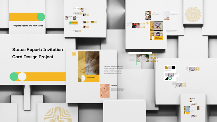 Status Report: Invitation Card Design Project by Mema Ibrahim on Prezi