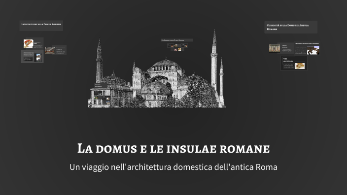 La domus e le insulae romane by Giuseppe Italiano on Prezi