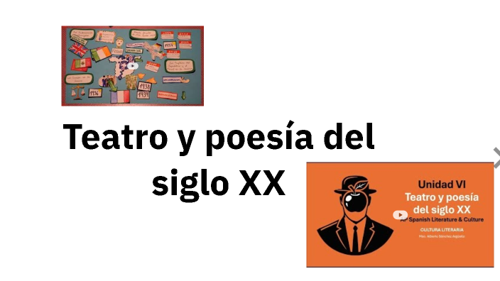 Unidad 6 Teatro y poesía del siglo XX by Maria G Borsa on Prezi