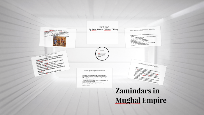 Zamindars in Mughal Empire by Saira Macedo on Prezi