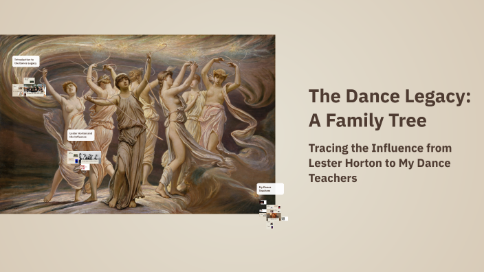 The Dance Legacy: A Family Tree by Avery Smith on Prezi