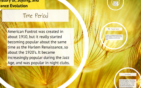 American Foxtrot~ History of, Styling, and Dance Evolution by Jessie ...