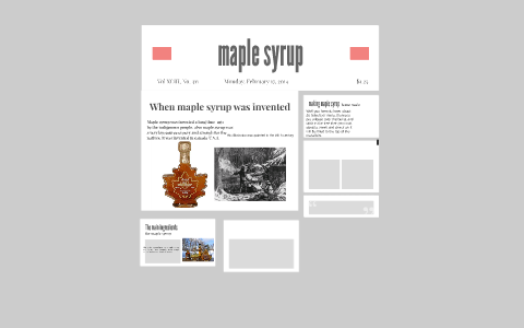 maple syrup by Mike Simich on Prezi