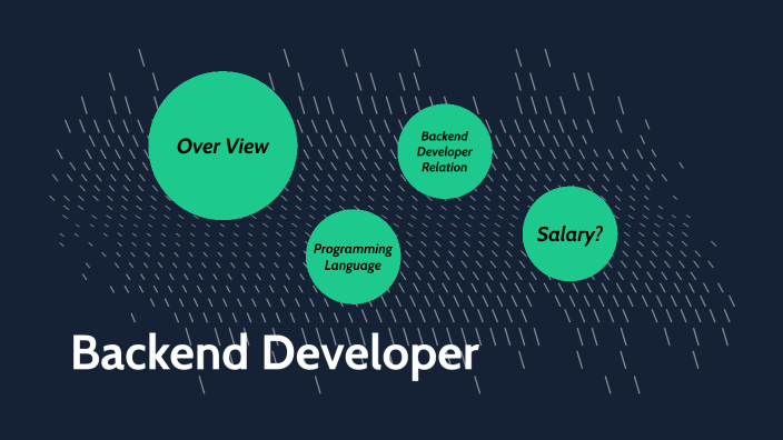 Career Talk Backend Developer by Calvin Joe on Prezi