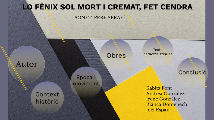 Pere Serafí by andrea gonzalez on Prezi