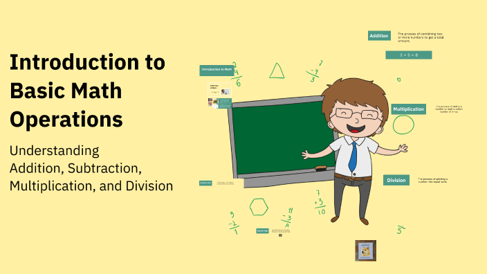 Introduction to Basic Math Operations by Andrea Andrade on Prezi