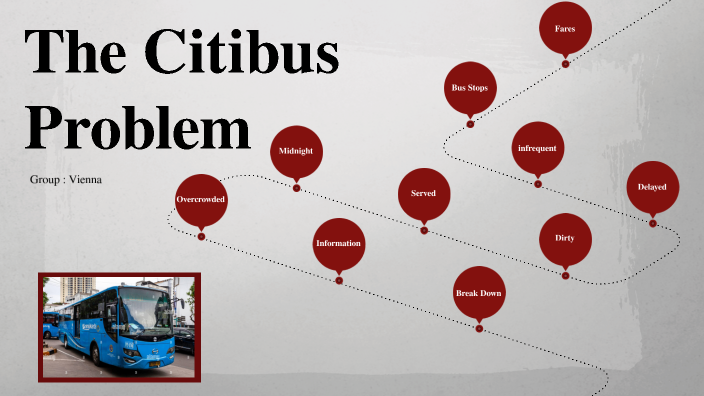 citibus problem by 21_100_Samuel Ivander on Prezi