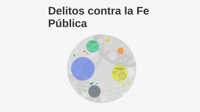 Delitos contra la Fe Pública by Juan David García Lemus on Prezi