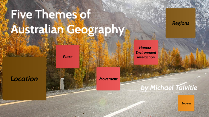 Five Themes Of Australian Geography by Michael Talvitie on Prezi