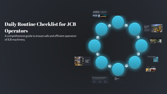 Daily Routine Checklist for JCB Operators by Nawa Salt Refinery on Prezi
