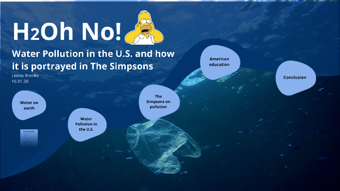 H2Oh No! water pollution and simpsons by Leona Brenke on Prezi