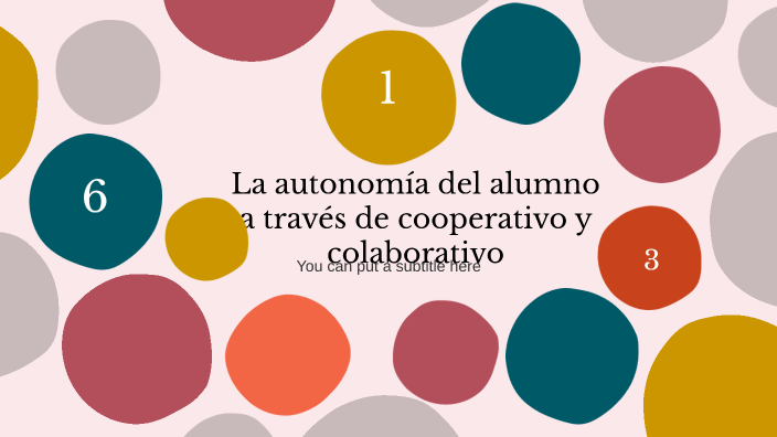La autonomía del alumno a través de cooperativo y colaborativo by ...