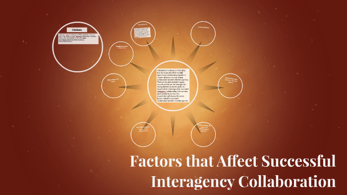 Factors that Affect Successful Interagency Collaboration by Danielle ...