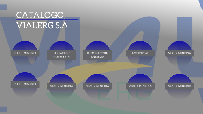 Nuevo catalogo VIALERG SA by Comunicación Corvial on Prezi