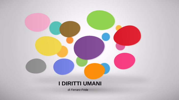 I Diritti Umani-Tesina by Ferraro Frida on Prezi