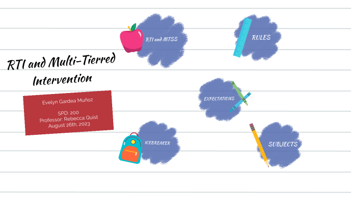SPD-200 RTI and Multi-Tiered Intervention Presentation by Evelyn Gardea on Prezi