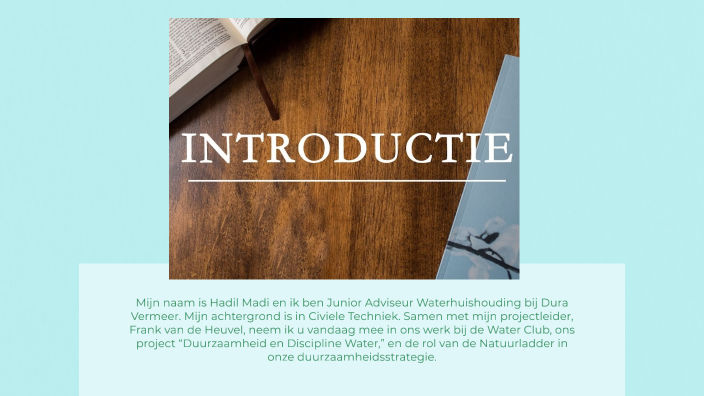 Duurzaamheid en Discipline Water by Hadil Madi on Prezi