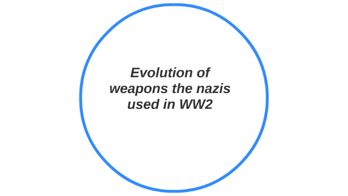 Evolution of weponds the nazis used in ww2 by Josh French on Prezi