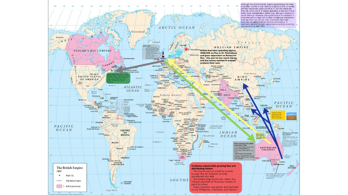 Source Map of Australia and New Zealand - Impacts of Imperialism by ...